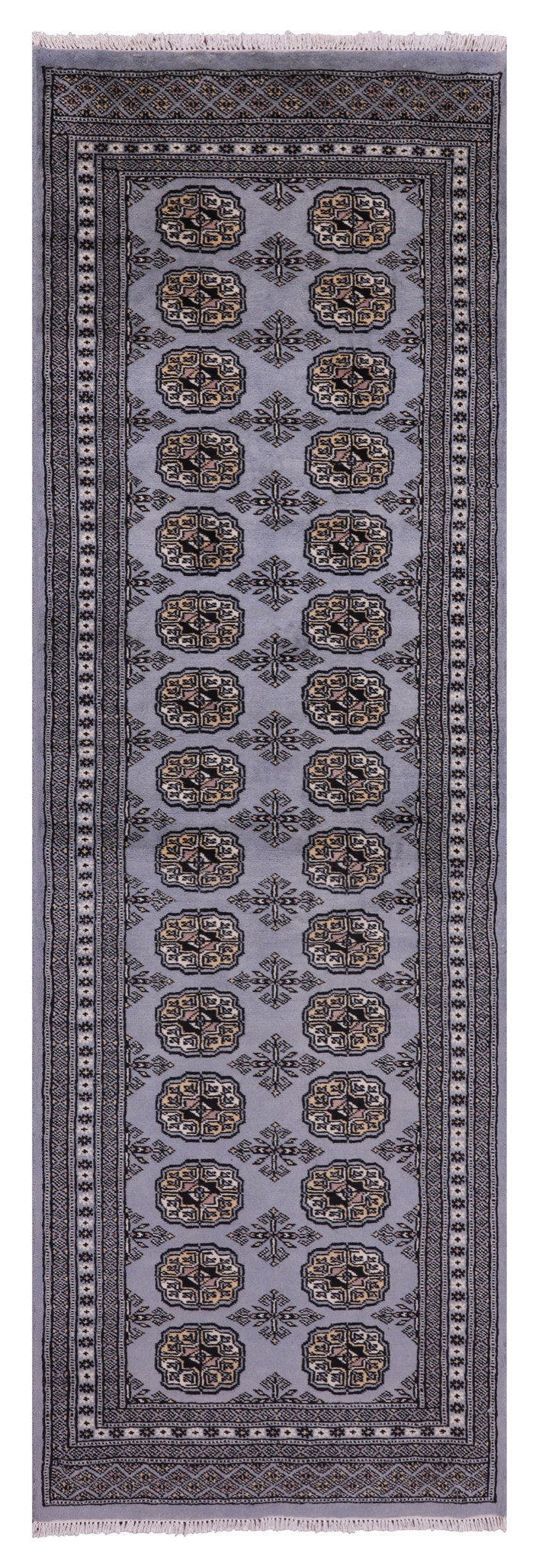 Silky Bokhara Hand Knotted Wool Runner Rug 2' 8" X 8' 7" - Q21905, 2' 8 ...