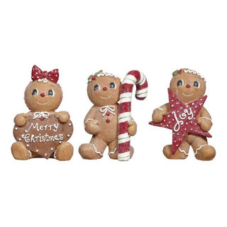 Mark Roberts 2021 Gingerbread Christmas 5", Assortment of 3 ...