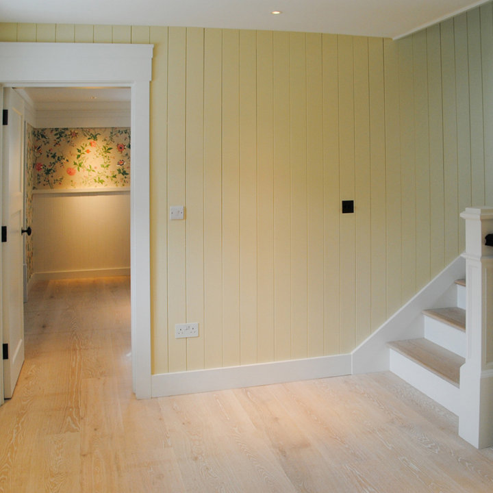 75 Shiplap Wall Hallway Ideas You'll Love - May, 2025 | Houzz