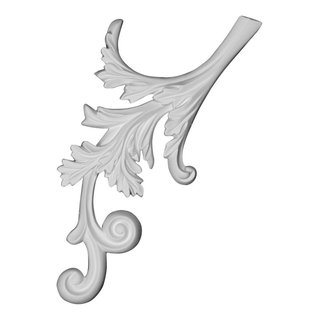 14 1/2"Wx7"Hx3/4"P Juniper Onlay, Left - Traditional - Onlays And ...