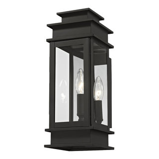 Princeton 1-Light Wall Lantern - Transitional - Outdoor Wall Lights And ...