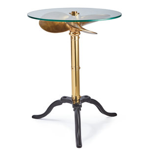 Pendulux Ship Propeller Table - Contemporary - Side Tables And End ...