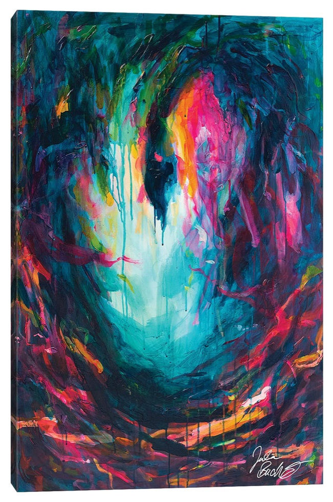 Cygnus by Julia Badow Art Print, 26x18x1.5 (Gallery-Wrapped Canvas ...