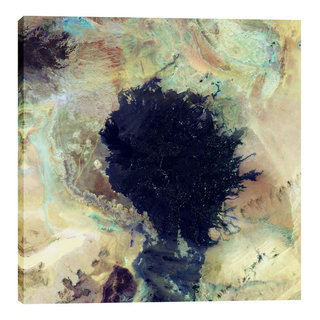 Epic Graffiti "Earth As Art: Lava Field" Giclee Canvas Wall Art, 12"x12 ...