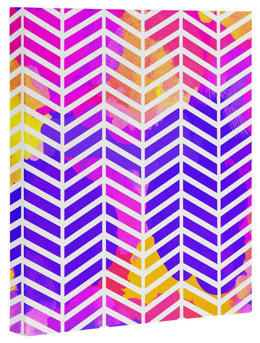 Deny Designs Rebecca Allen Purple Bliss Art Canvas, 16x20 ...