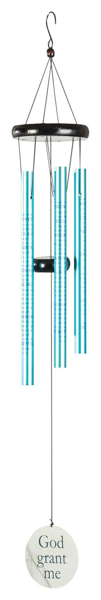 Windchime Serenity Prayer, 35" - Contemporary - Wind Chimes - by New ...