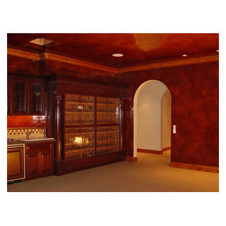 Cigar Rooms - Mediterranean - Las Vegas - by Interior Art | Houzz