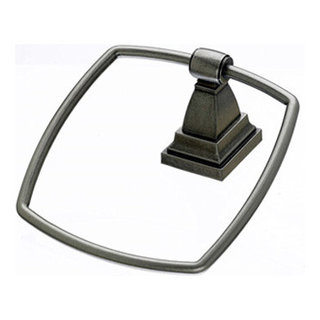 Stratton Bath Ring - Modern - Towel Rings - by Knobs and Beyond | Houzz