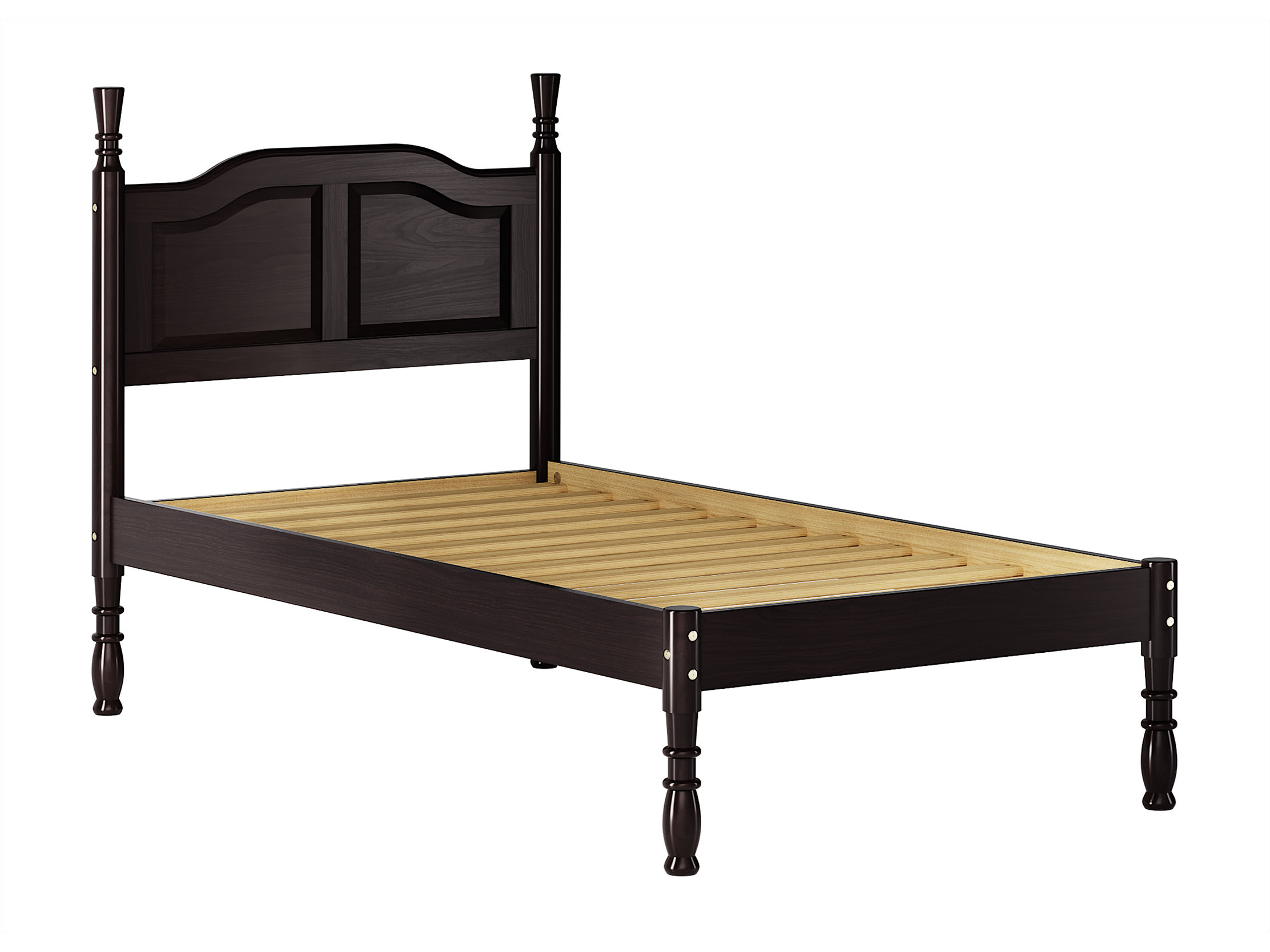 Kyle Platform Panel Bed, Twin - Traditional - Platform Beds - by Palace ...