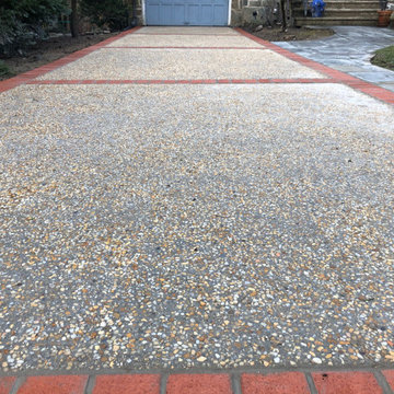 75 Beautiful Exposed Aggregate And Pavers Home Design Ideas & Designs ...