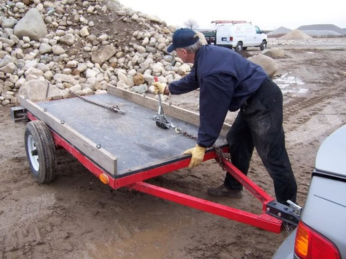 Loading Rocks onto a Truck or Trailer