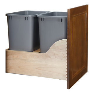 Rev-A-Shelf Pullout Waste Unit with Blum Tandem Soft Close, 35 Quart 15 ...