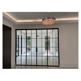 Italian Glass Premium Door Partition - Modern - DC Metro - by GROF USA ...