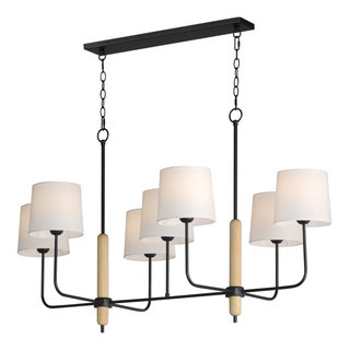 Maxim 11867OF Bozeman 7 Light 49"W Linear Chandelier - Transitional ...
