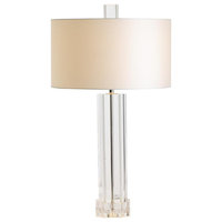 Fluted Crystal Column Table Lamp - Contemporary - Table Lamps - by ...