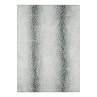 Addison Safari Asf33 Antelope Faux Animal Print Area Rug, 3' x 5 ...