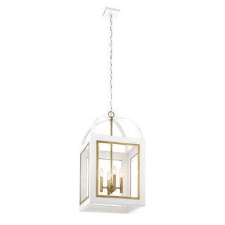 4 light Large Foyer Pendant - 30 inches tall by 16 inches wide ...