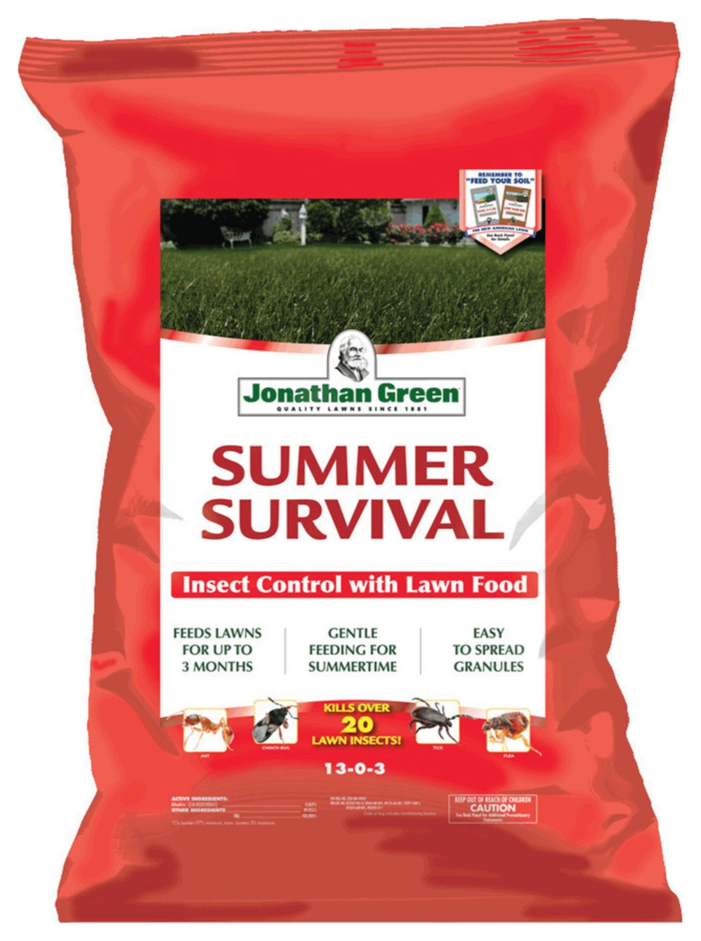 Jonathan Green Summer Survival Insect Control Plus Lawn Fertilizer ...
