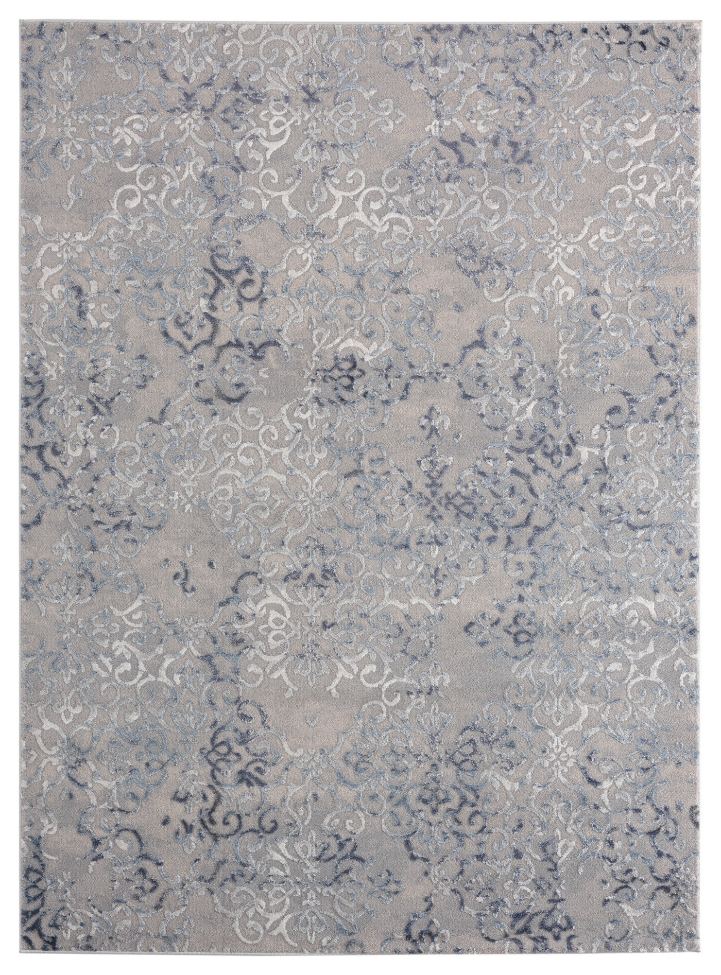 United Weavers Cascades Marblemount Blue Oversize Rug 12'6" X 15 ...