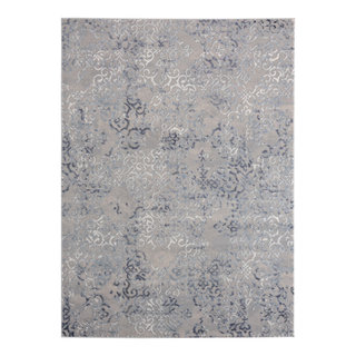 United Weavers Cascades Marblemount Blue Oversize Rug 12'6" X 15 ...