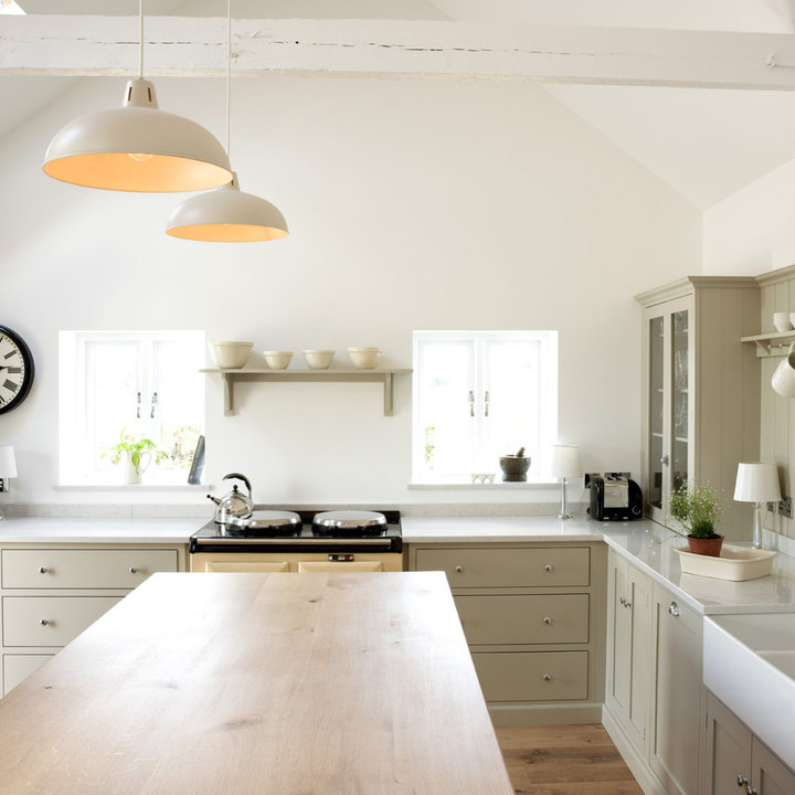 75 Beautiful Grey and Cream Kitchen Ideas and Designs - May 2026 | Houzz UK