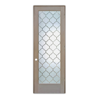 Interior Prehung Door or Interior Slab Door - Ogee - Primed - 28" x 80 ...