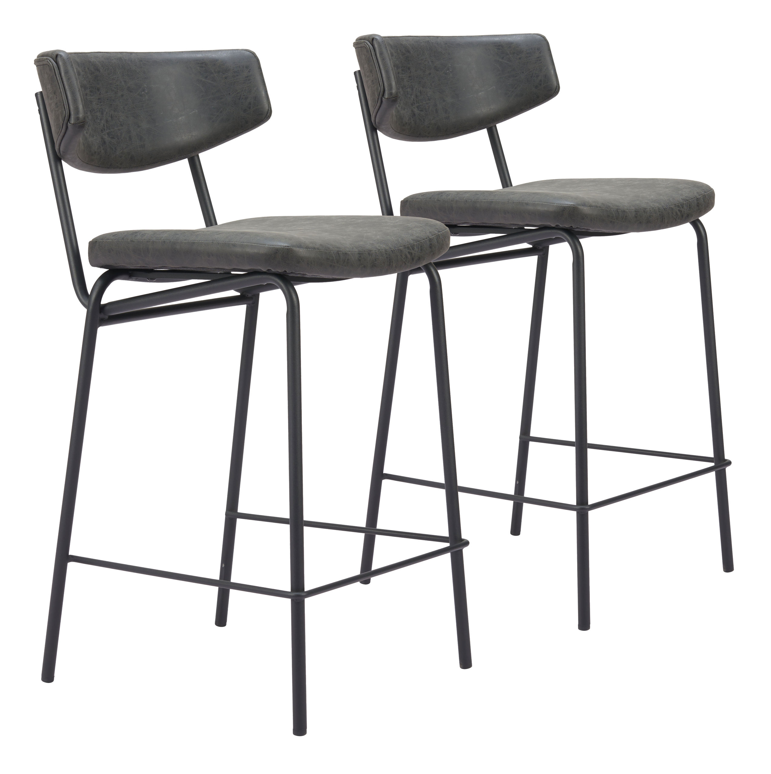 Charon Stool, Counter Height - Contemporary - Bar Stools And Counter ...