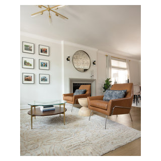 Logan Square: Dickens - Contemporary - Living Room - Chicago - by ...