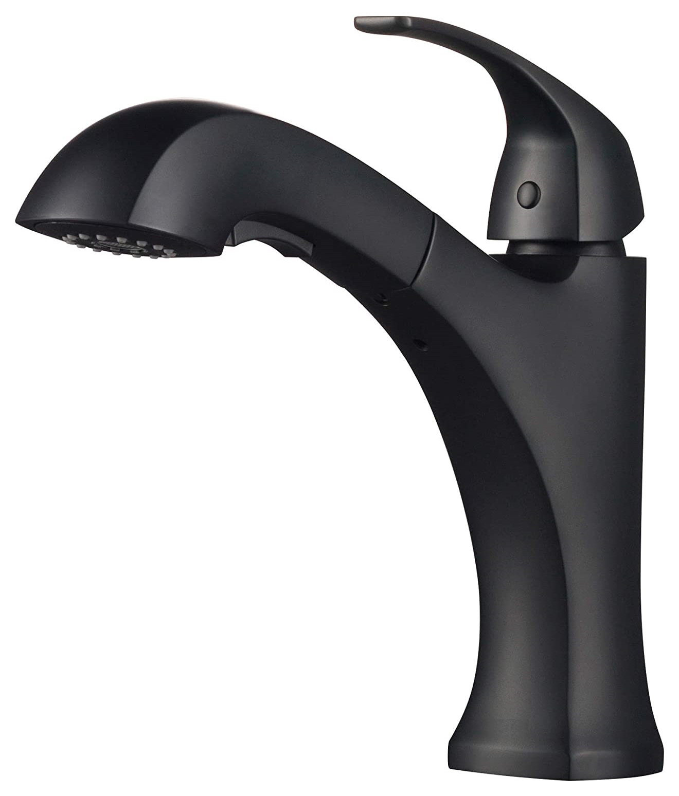 Single Handle Kitchen Faucet with Pullout Sprayer & Rust-Resistant ...