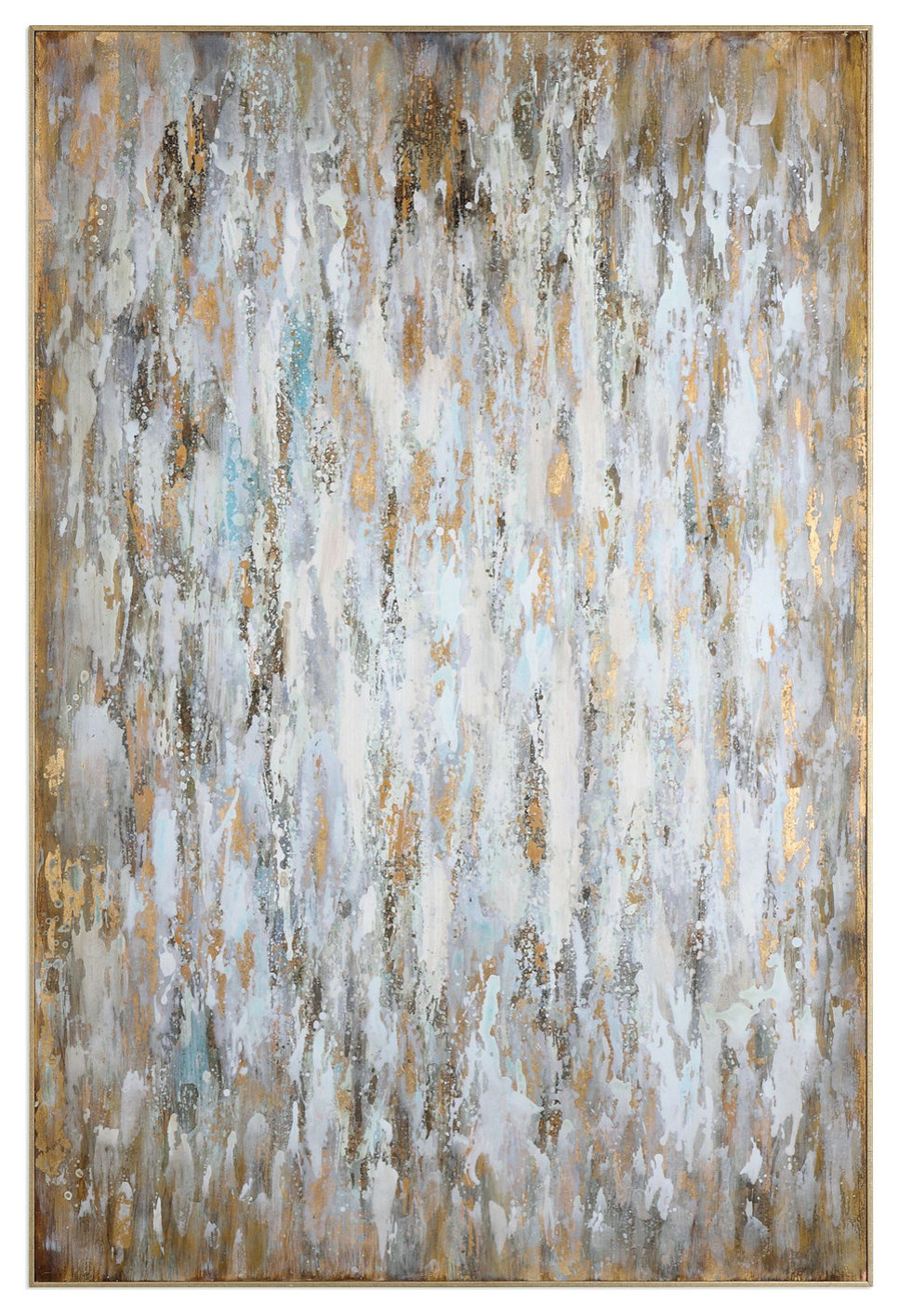 Hand Painted Canvas Wall Art from the Bright Morning Collection, 48.750 ...