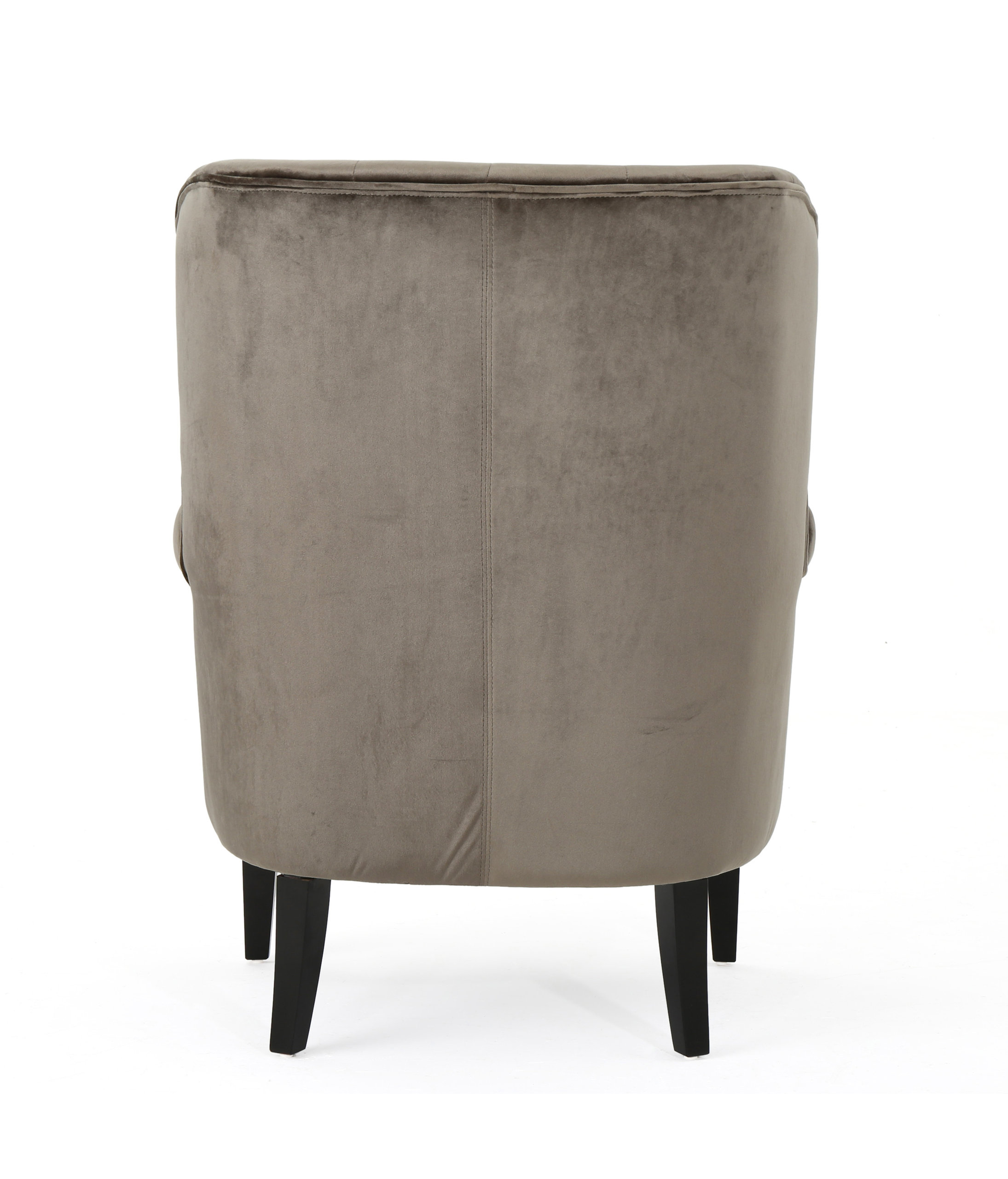 GDF Studio Tommen Tufted Back New Velvet Club Chair - Transitional ...