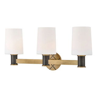 Hinkley 51373HB-BX Declan Medium 3-Light Vanity - Transitional - Bathroom Vanity Lighting - by ...
