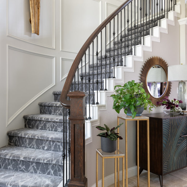 75 Wall Paneling Staircase Ideas You'll Love - March, 2025 | Houzz