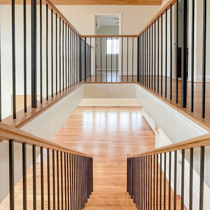 75 Beautiful Staircase with Tongue and Groove Walls Ideas and Designs ...