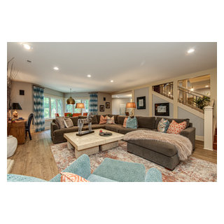 Ada House - Transitional - Living Room - Cincinnati - by Wilcox ...