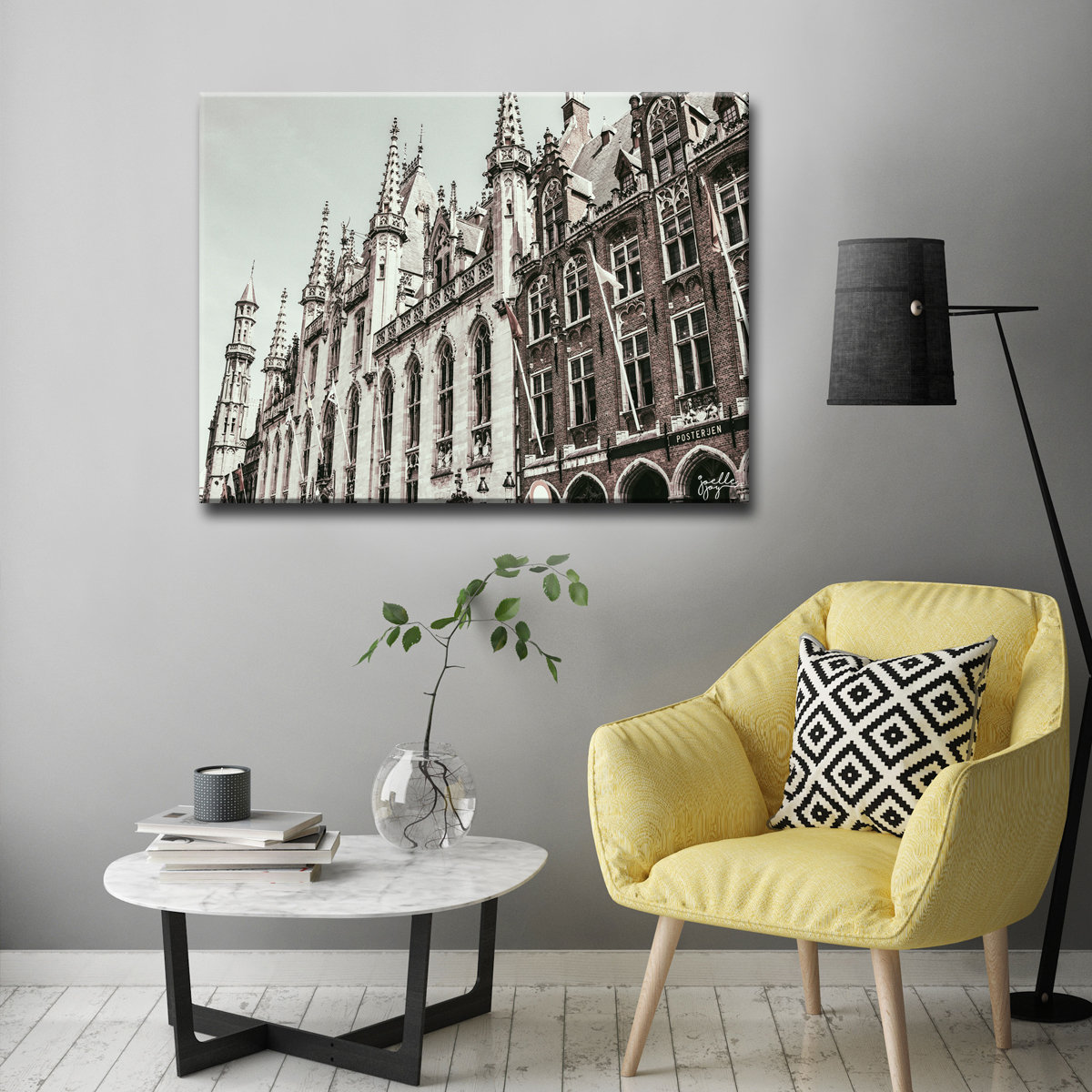 Rainy Days And Mondays' Canvas Art Print, 20"x30" - Contemporary ...