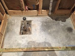 Solution for this offset shower drain?