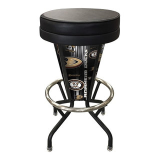 Anaheim Ducks Lighted Bar Stool - Contemporary - Outdoor Bar Stools And ...