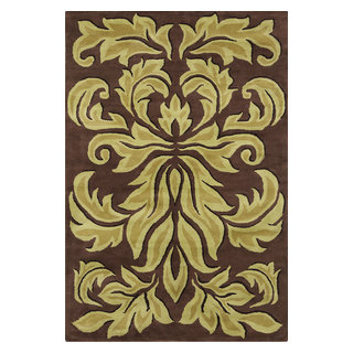 Allie Floral Contemporary Area Rugs - Contemporary - Area Rugs - by ...