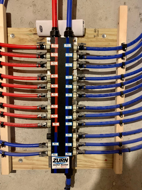 Water manifold extension