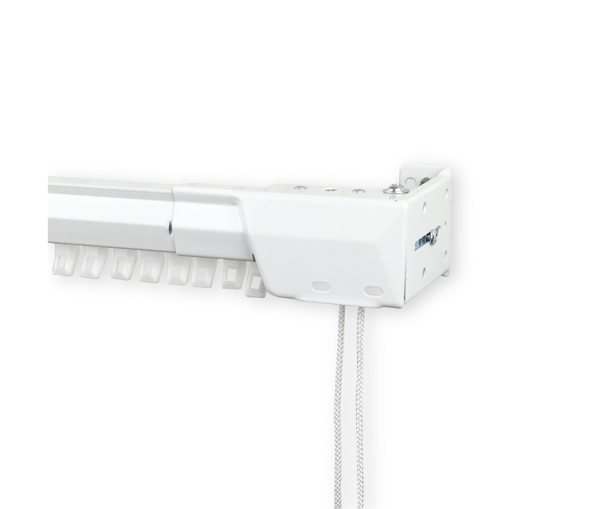 Heavy Duty Traverse Rod, One Way Cord Right, 30-48" - Contemporary ...