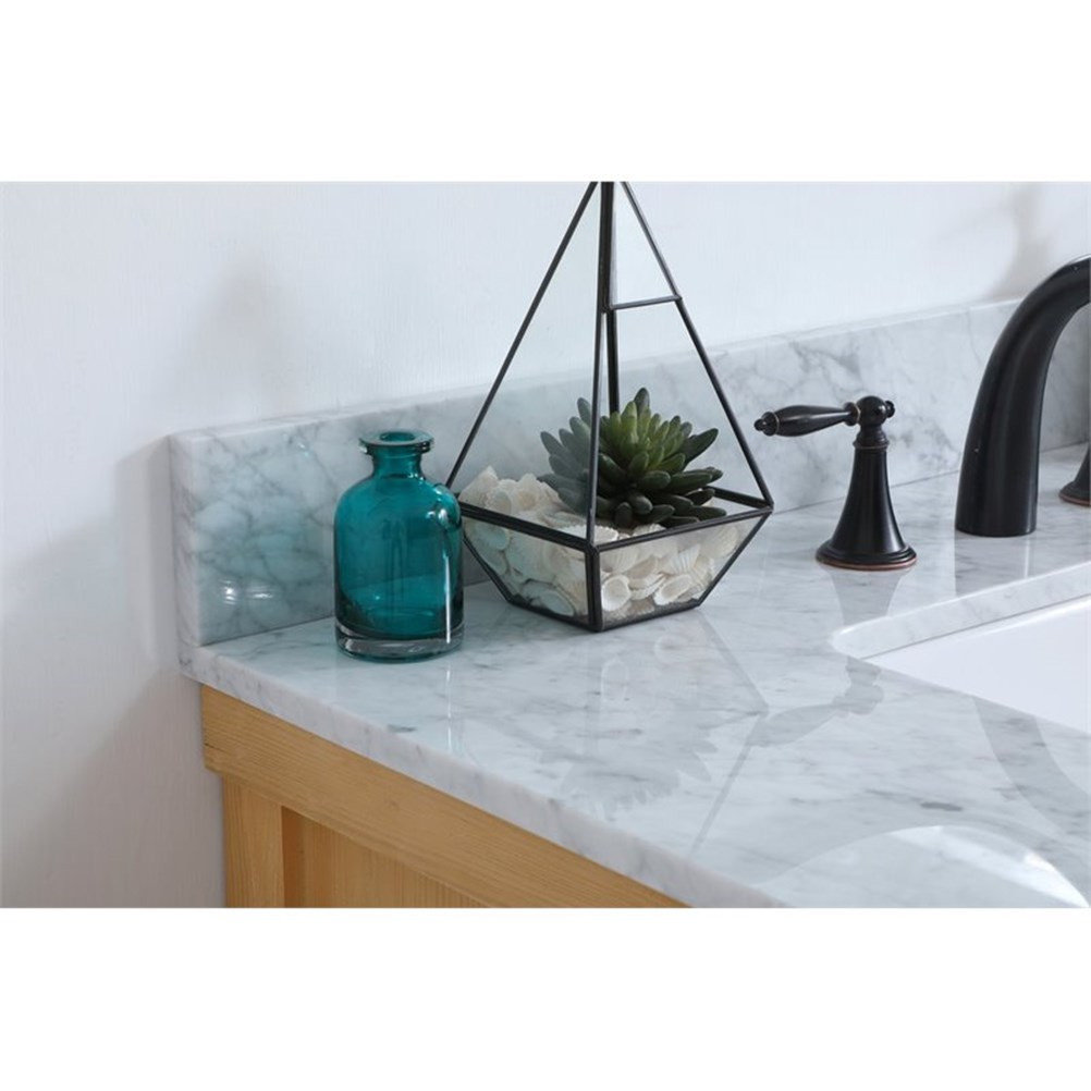 Elegant Decor Clement 36" Single Bathroom Vanity with Backsplash in ...