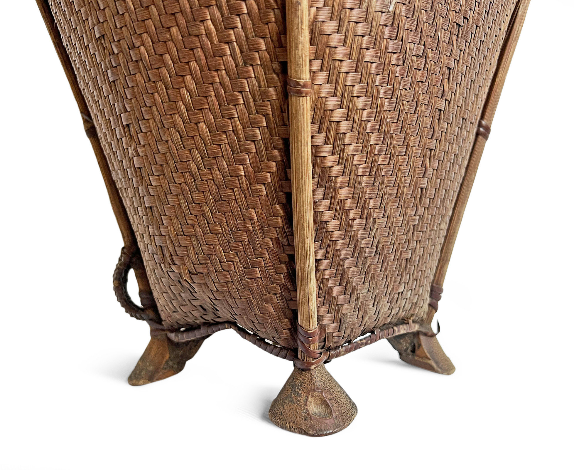 Consigned Old Nepal Village Basket 1 - Tropical - Baskets - by Design ...