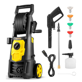 Electric Pressure Washer House Window Clean 5 Nozzle Soap Tank 2000Psi ...