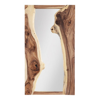 River Mirror - Rustic - Wall Mirrors - by HedgeApple | Houzz