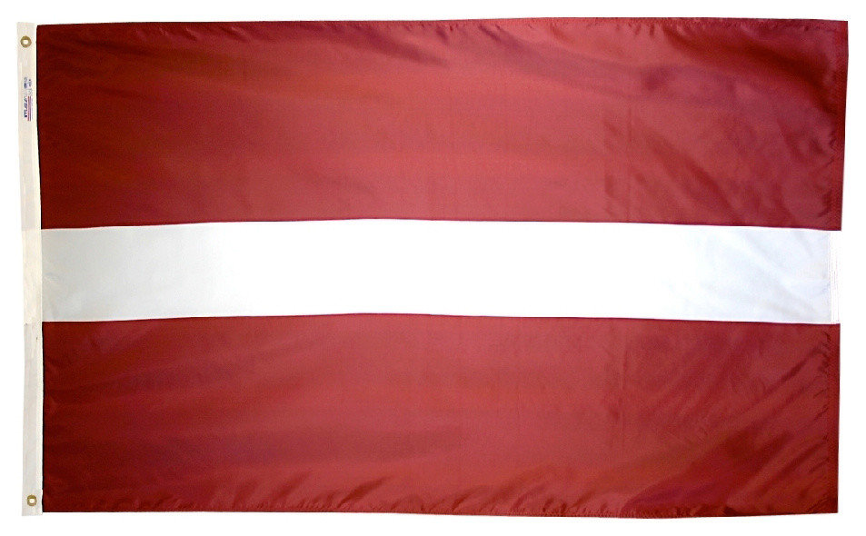 Latvia, 3'x5' Nylon Flag - Traditional - Flags And Flagpoles - by ...