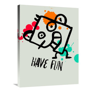 "Have Fun Poster 1" Fine Art Print, 24" x 32" - Modern - Prints And ...