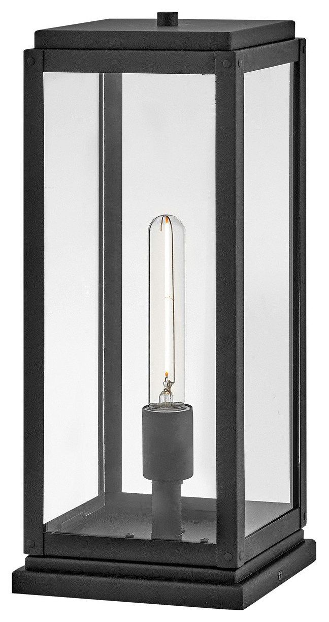 Max LED Pier Mount, Black - Transitional - Deck Lighting - by Lampclick ...