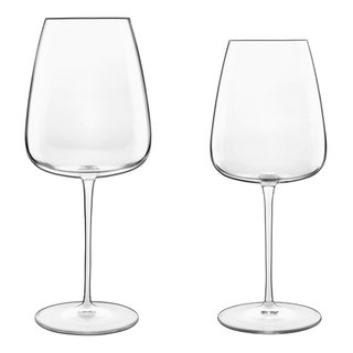 Luigi Bormioli Talismano 8 Piece Stemware Set - Contemporary - Wine ...