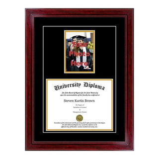 Single Diploma Frame, 8" x 10" - Traditional - Picture Frames - by ...